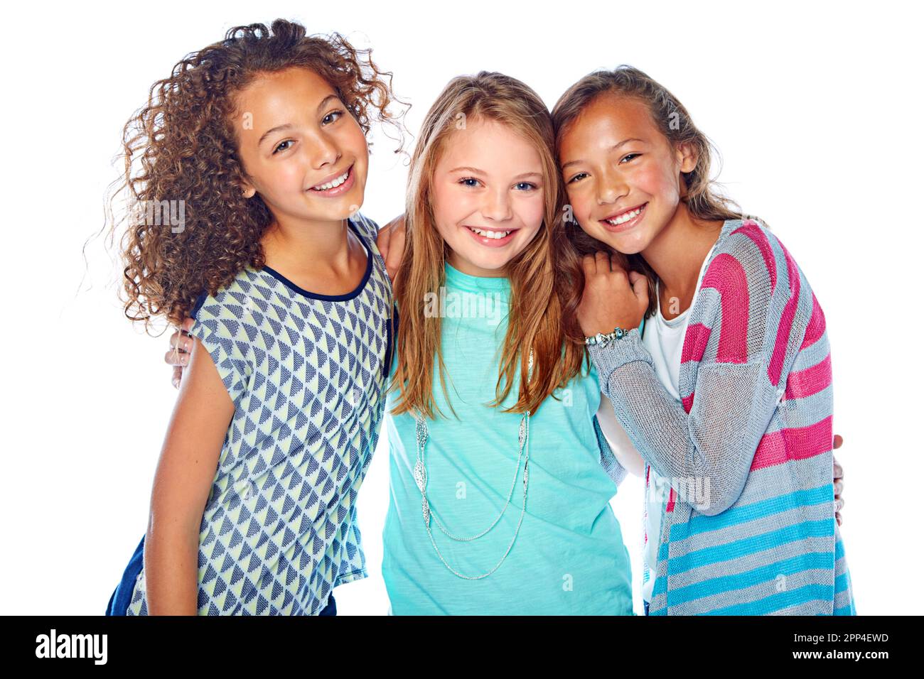 Growing up with the greatest friends. Studio portrait of a group of ...