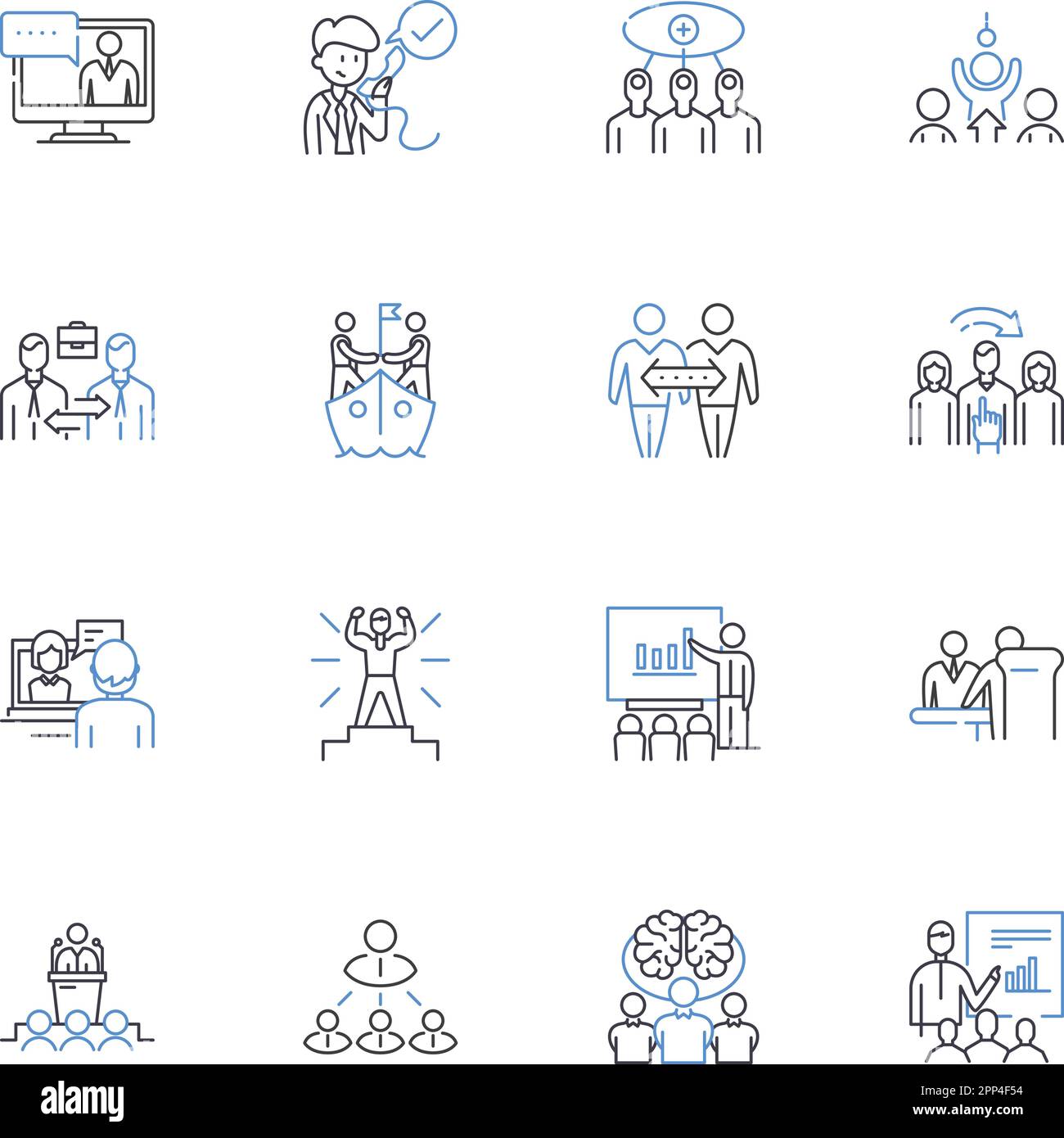 Aides line icons collection. Support, Assistance, Help, Aid, Caregiver ...