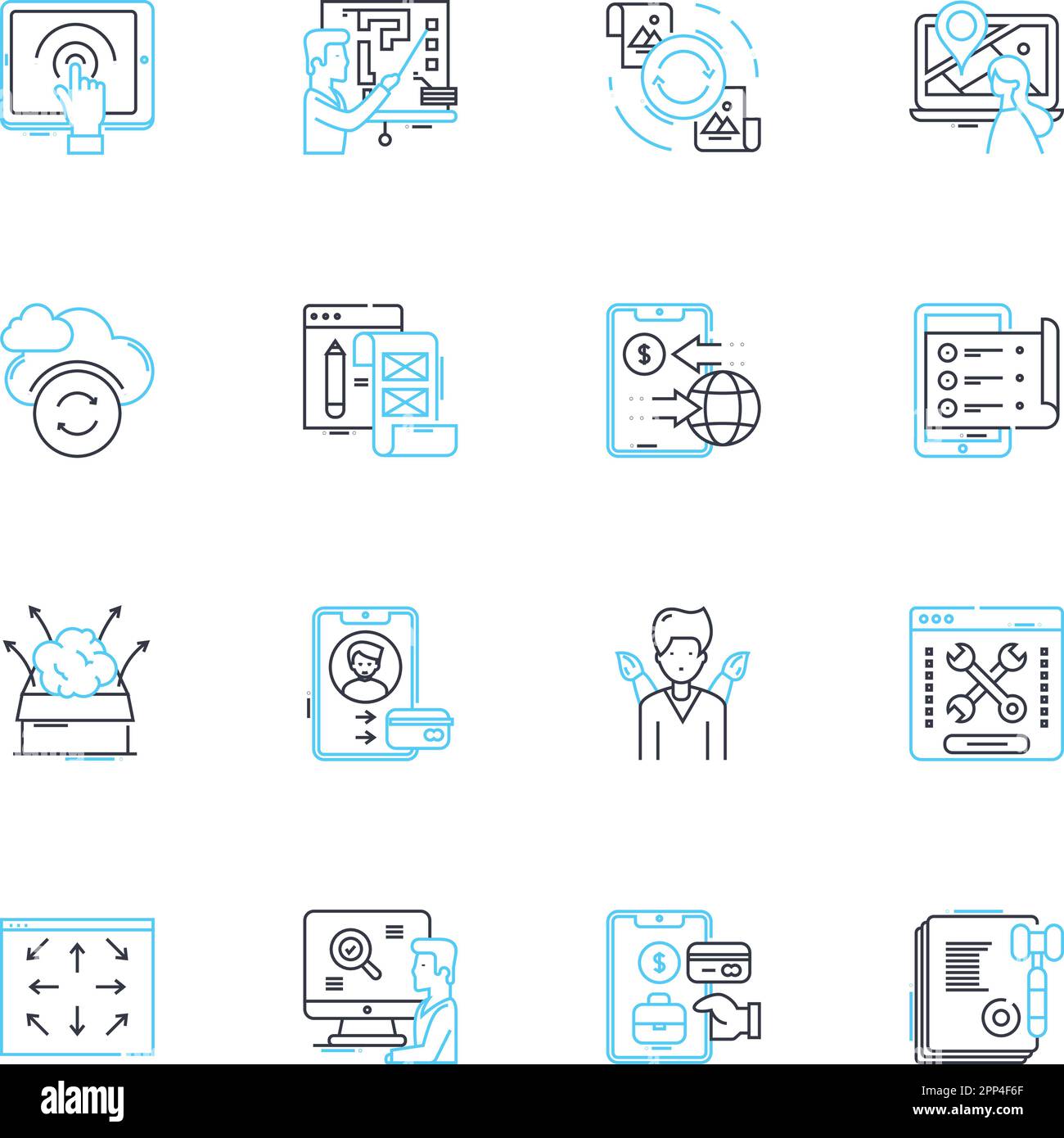Company organization linear icons set. Vision, Mission, Values, Culture ... Company organization linear icons set. Vision, Mission, Values, Culture ...