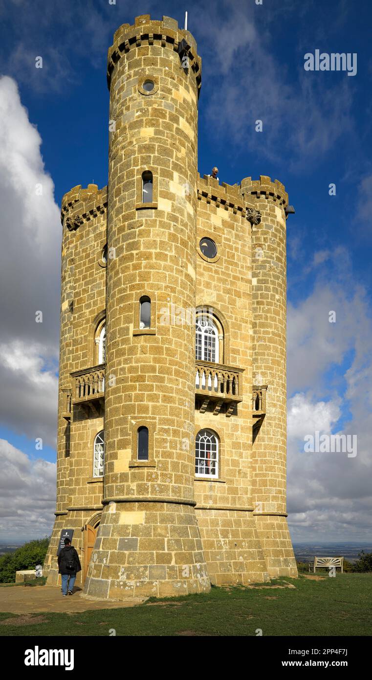 Broadway Tower, Cotswolds. 18th century folly, Broadway, England UK ...