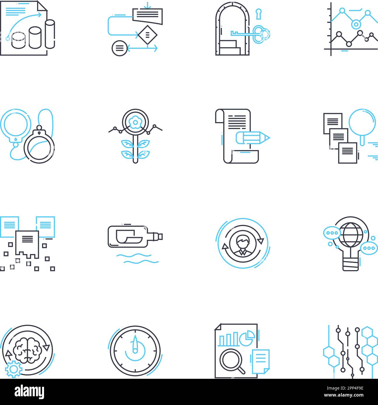 Mathematics linear icons set. Algebra, Geometry, Calculus, Trigonometry ... Mathematics linear icons set. Algebra, Geometry, Calculus, Trigonometry ...