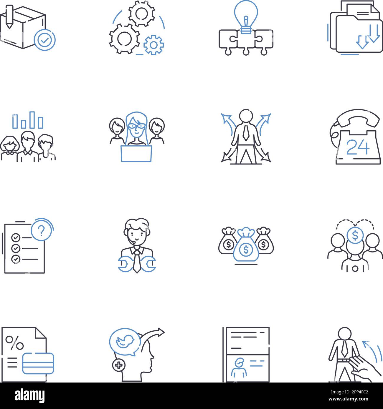 Work culture line icons collection. Collaboration, Diversity ...
