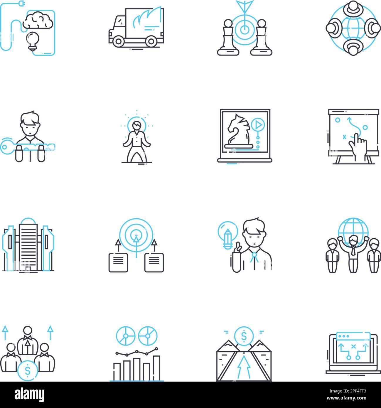 Long line of riders Stock Vector Images - Alamy