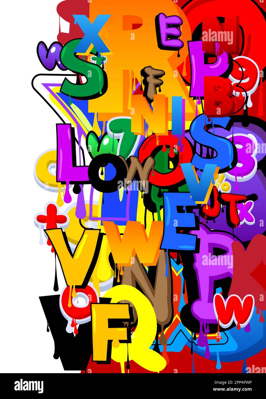 I Love You Graffiti Wallpaper