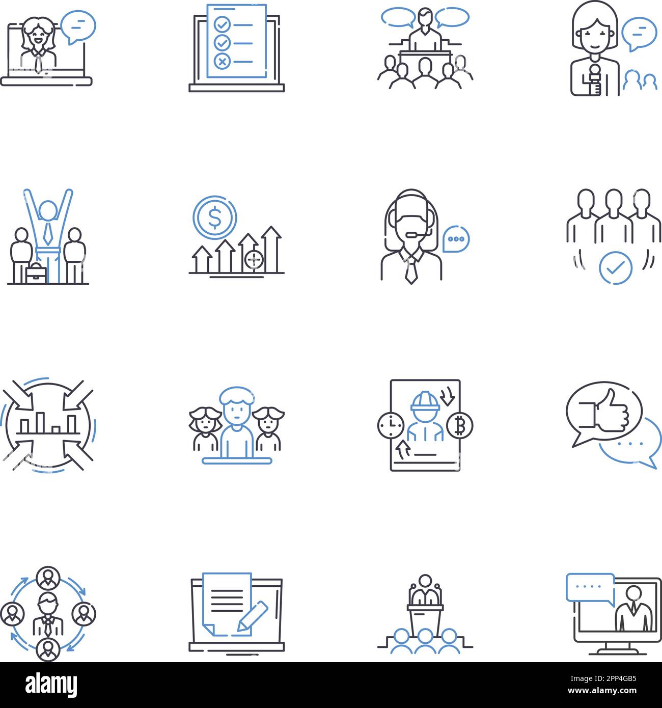 Novices line icons collection. Beginners, Inexperienced, Neophytes ...