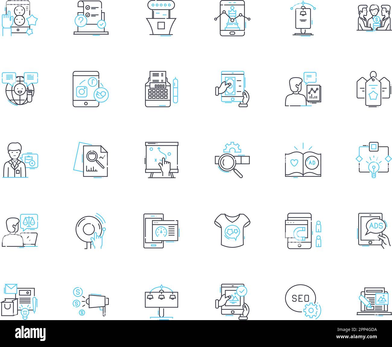 Film lists linear icons set. Genre, Selection, Collection, Rankings ...