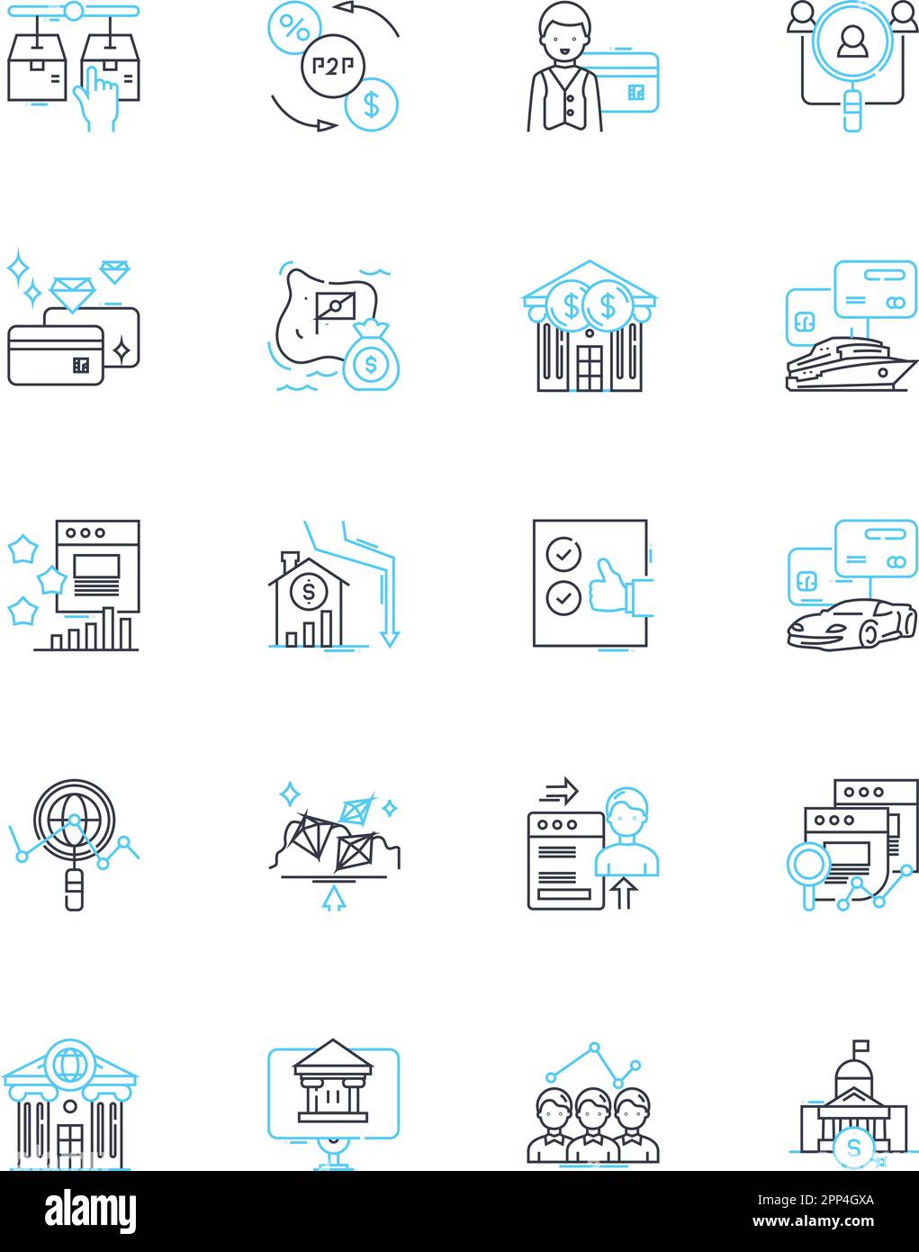 My supervision linear icons set. Guidance, Support, Feedback, Learning ...