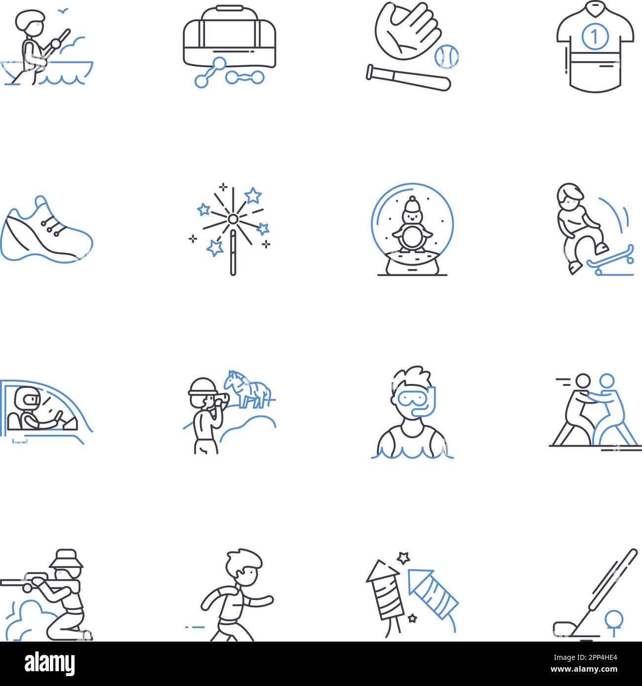 Fitness line icons collection. Gym, Sweat, Weights, Cardio, Yoga ...