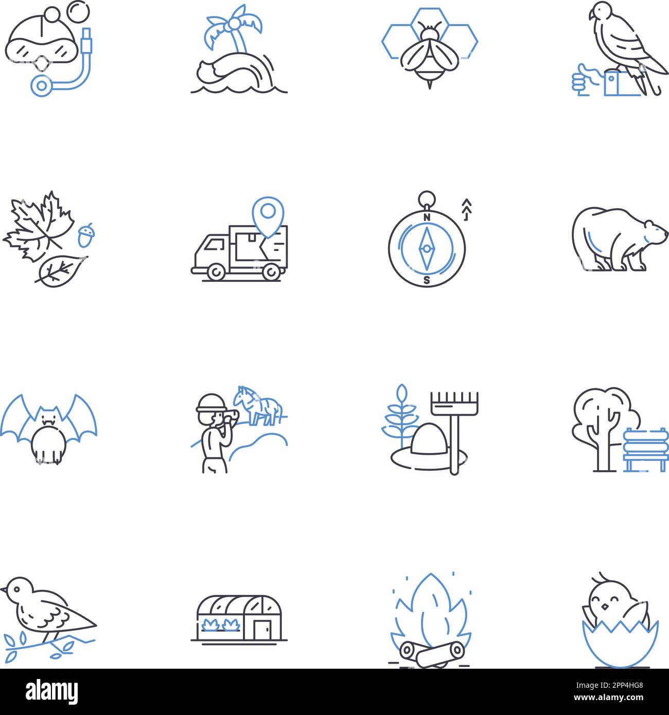 Aerial elevated view Stock Vector Images - Alamy