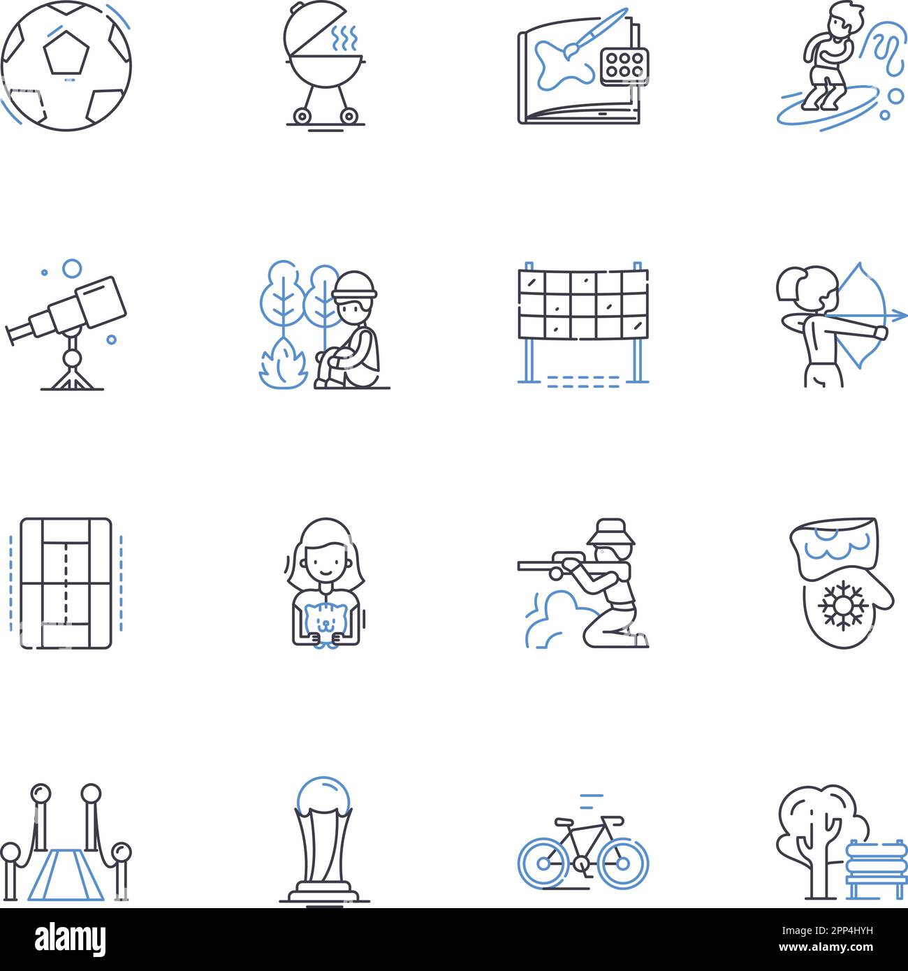 Training line icons collection. Education, Fitness, Development ... Training line icons collection. Education, Fitness, Development ...