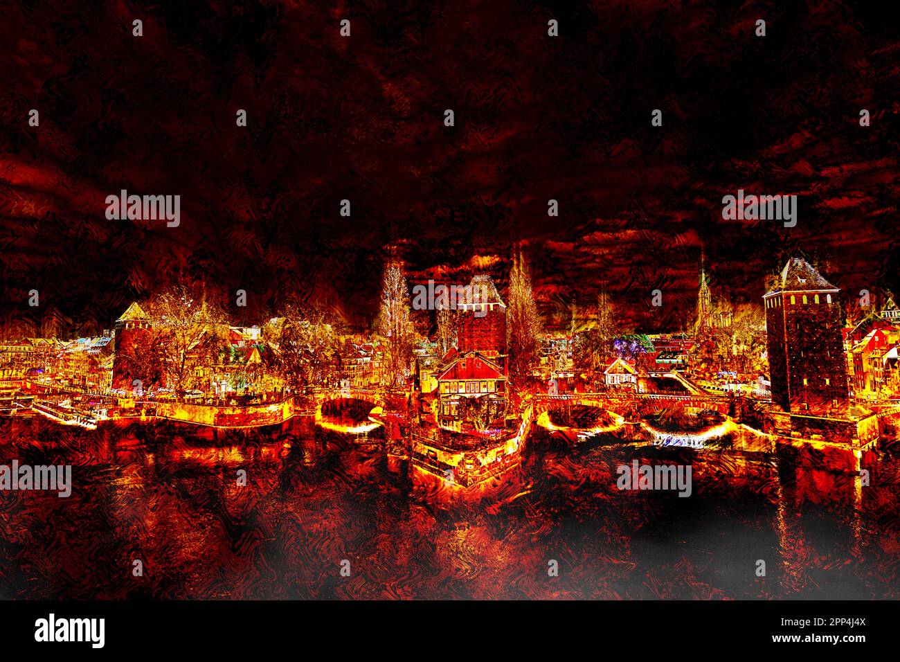 Strasbourg medieval bridge ponts hi-res stock photography and images ...