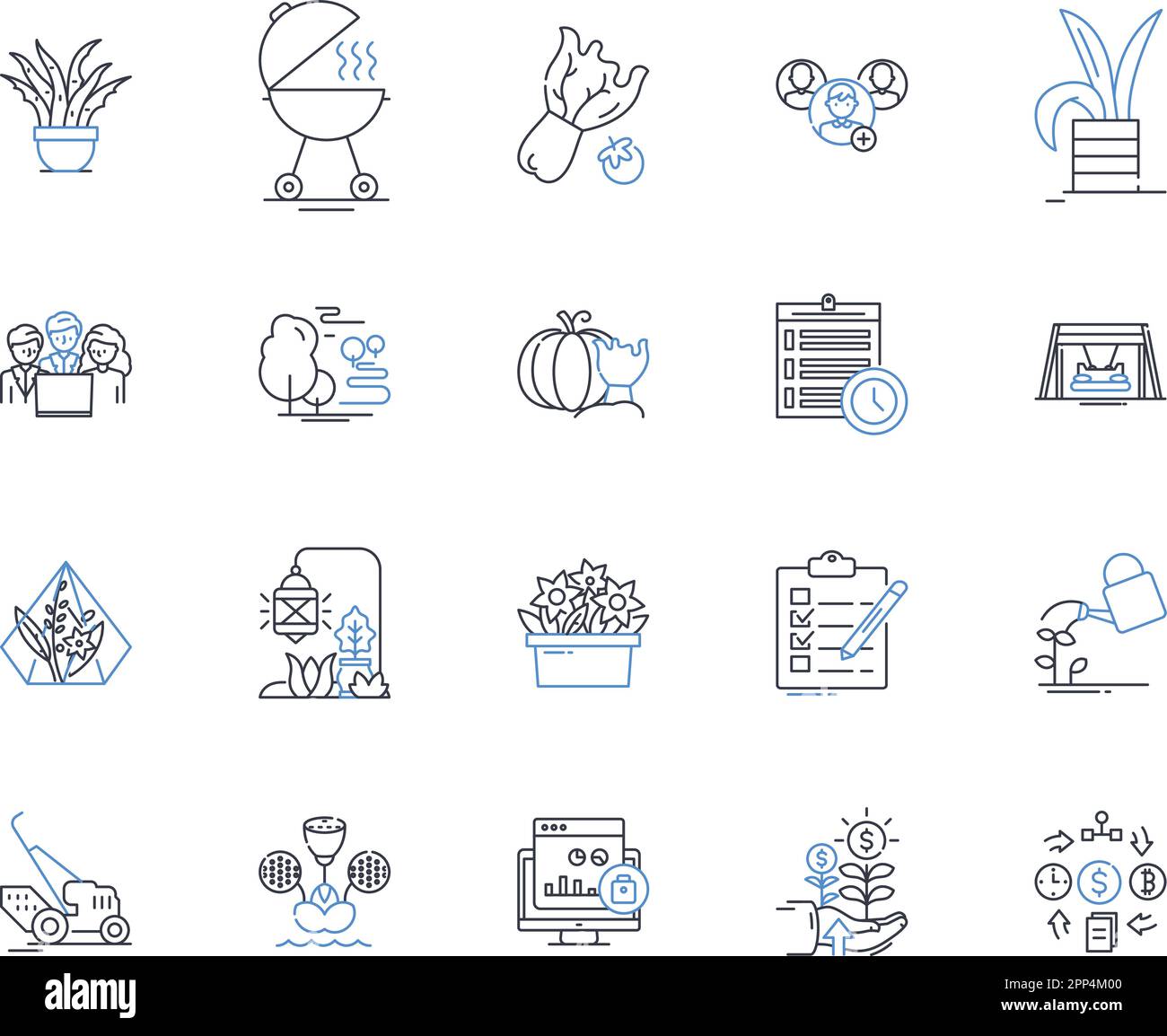 Advertising agency line icons collection. Creativity, Strategy ...