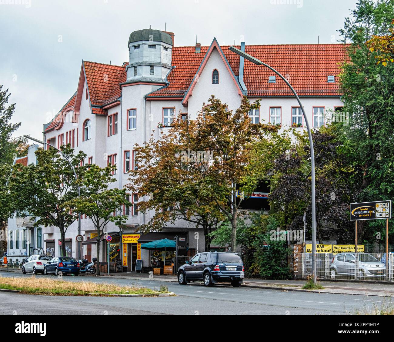 Street view, Residential & Commercial Builing,Residenzstrasse 71 ...