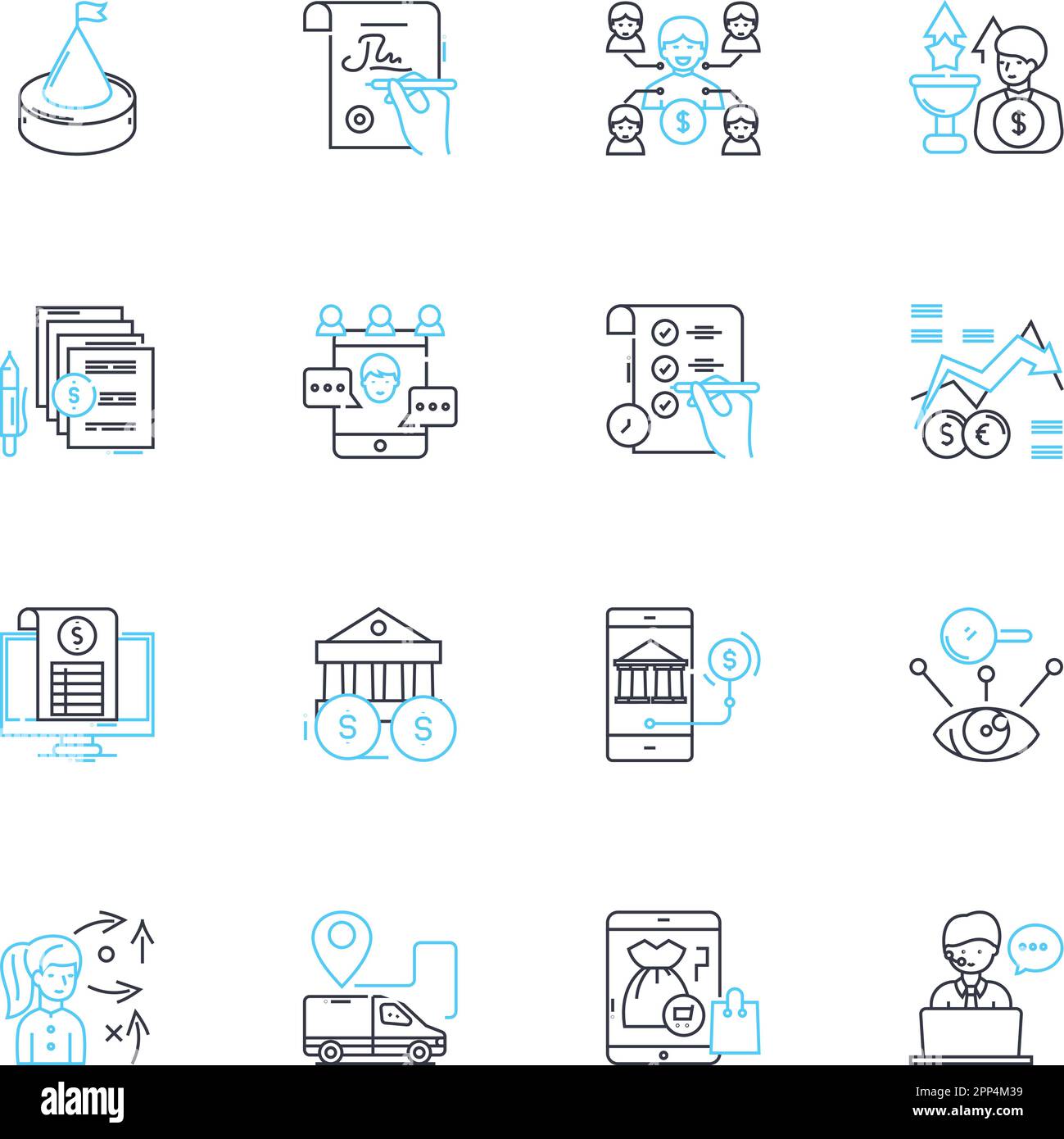 Legal compliance linear icons set. Regulations, Standards, Compliance ...