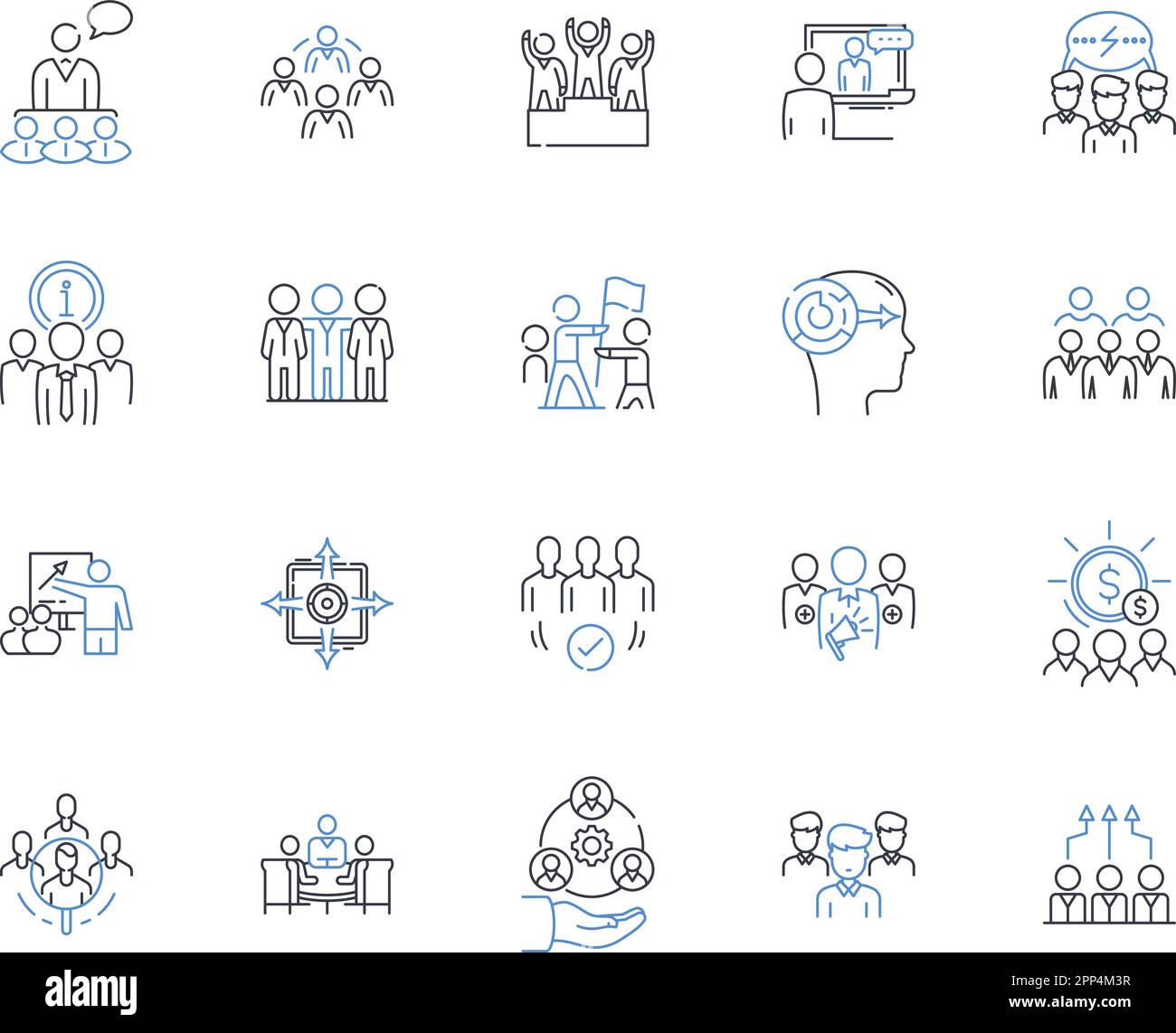 Emotional intelligence line icons collection. Empathy, Self-awareness ... Emotional intelligence line icons collection. Empathy, Self-awareness ...