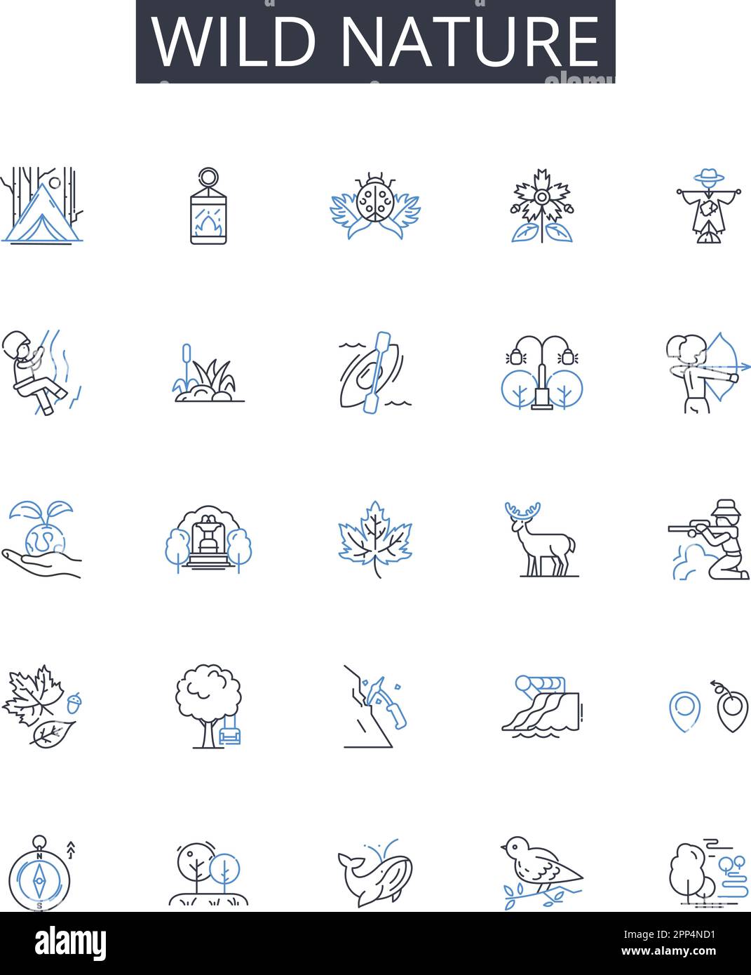 Beauty of the bountiful nature Stock Vector Images - Alamy