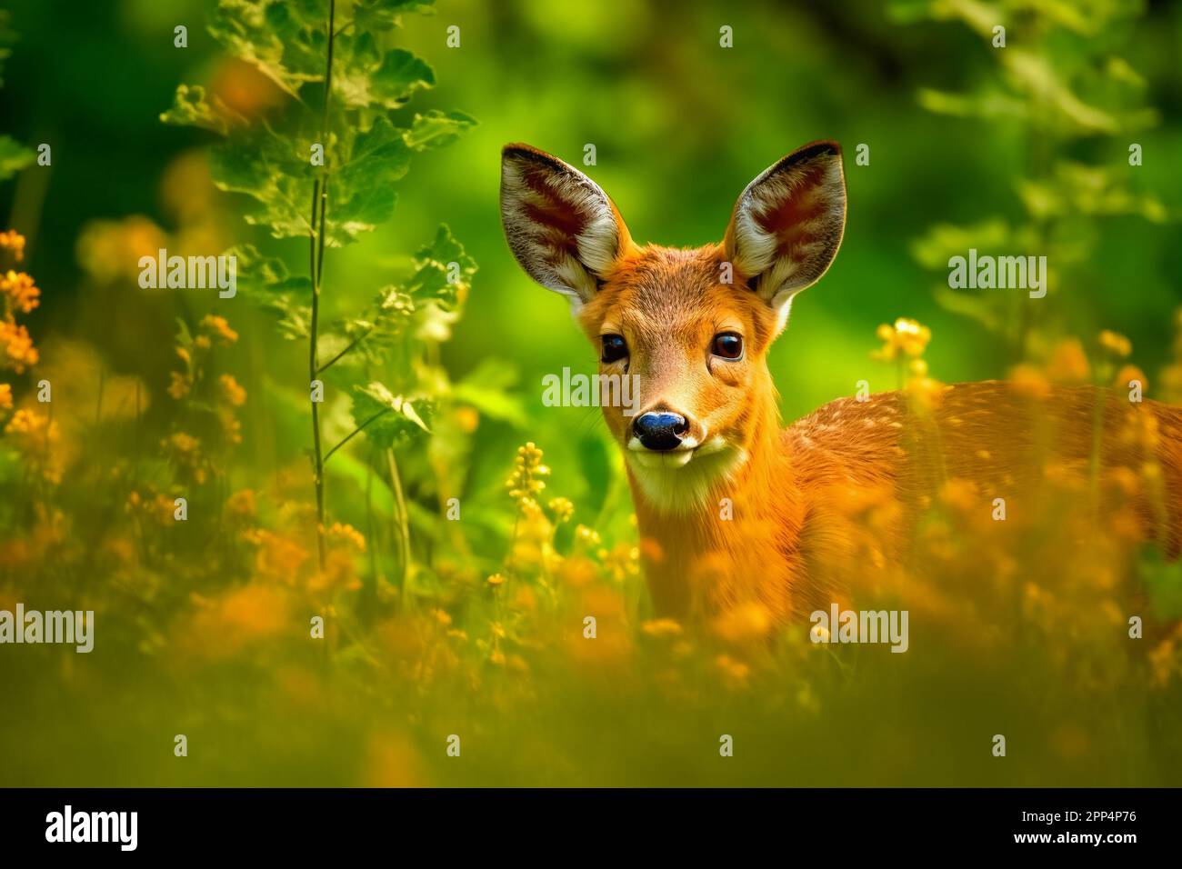 Deerpark forest hi-res stock photography and images - Alamy