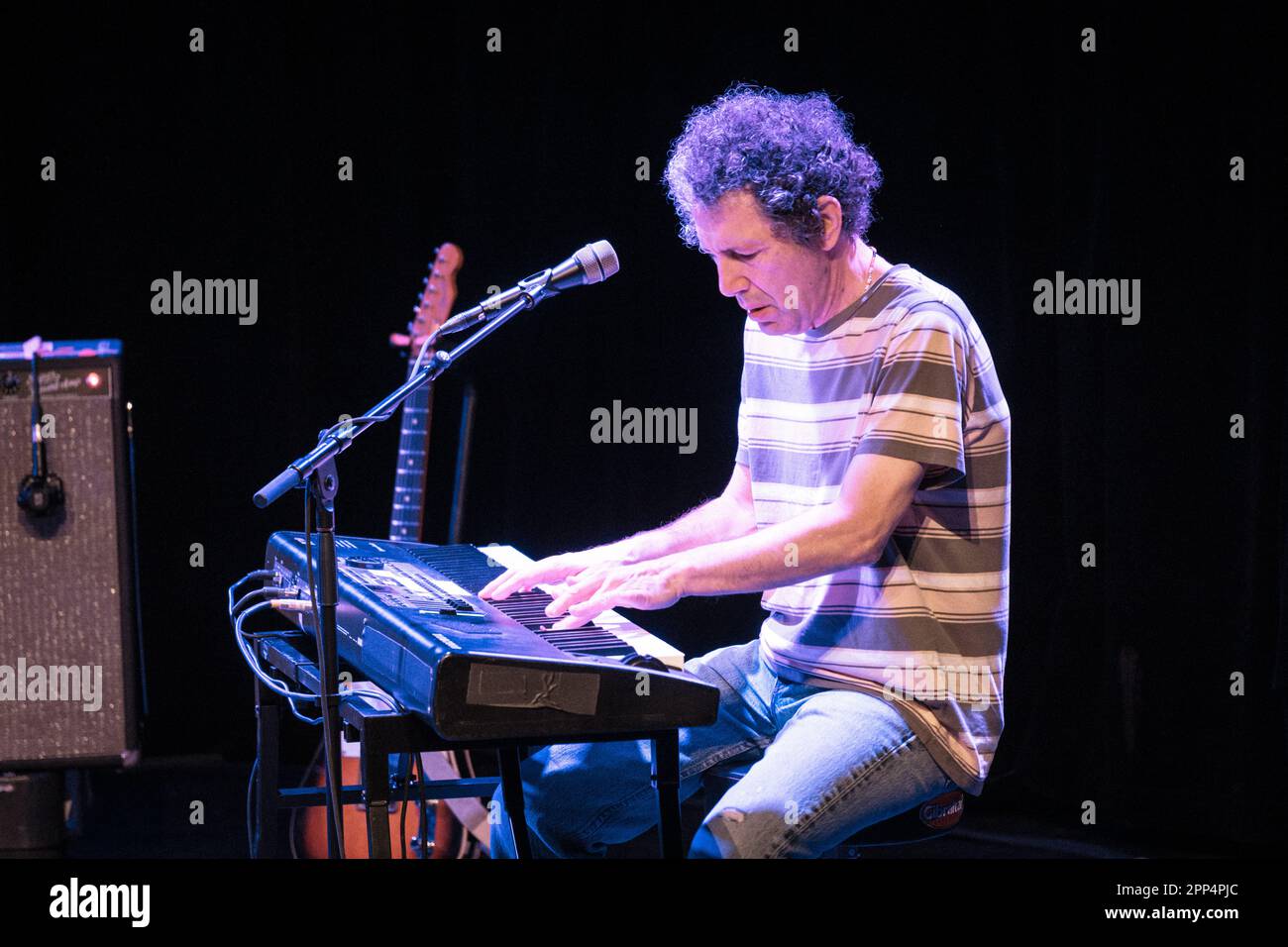 Copenhagen, Denmark. 21st Apr, 2023. The American indie rock band Yo La ...