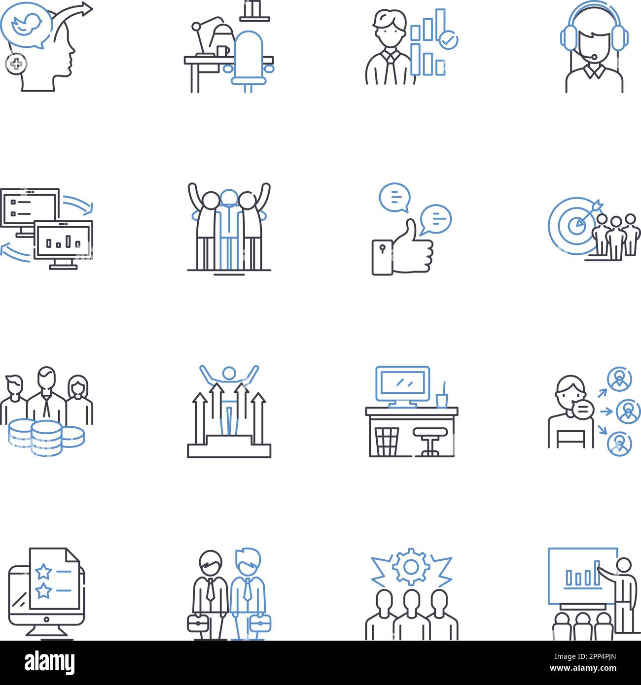Facilitation icons hi-res stock photography and images - Alamy