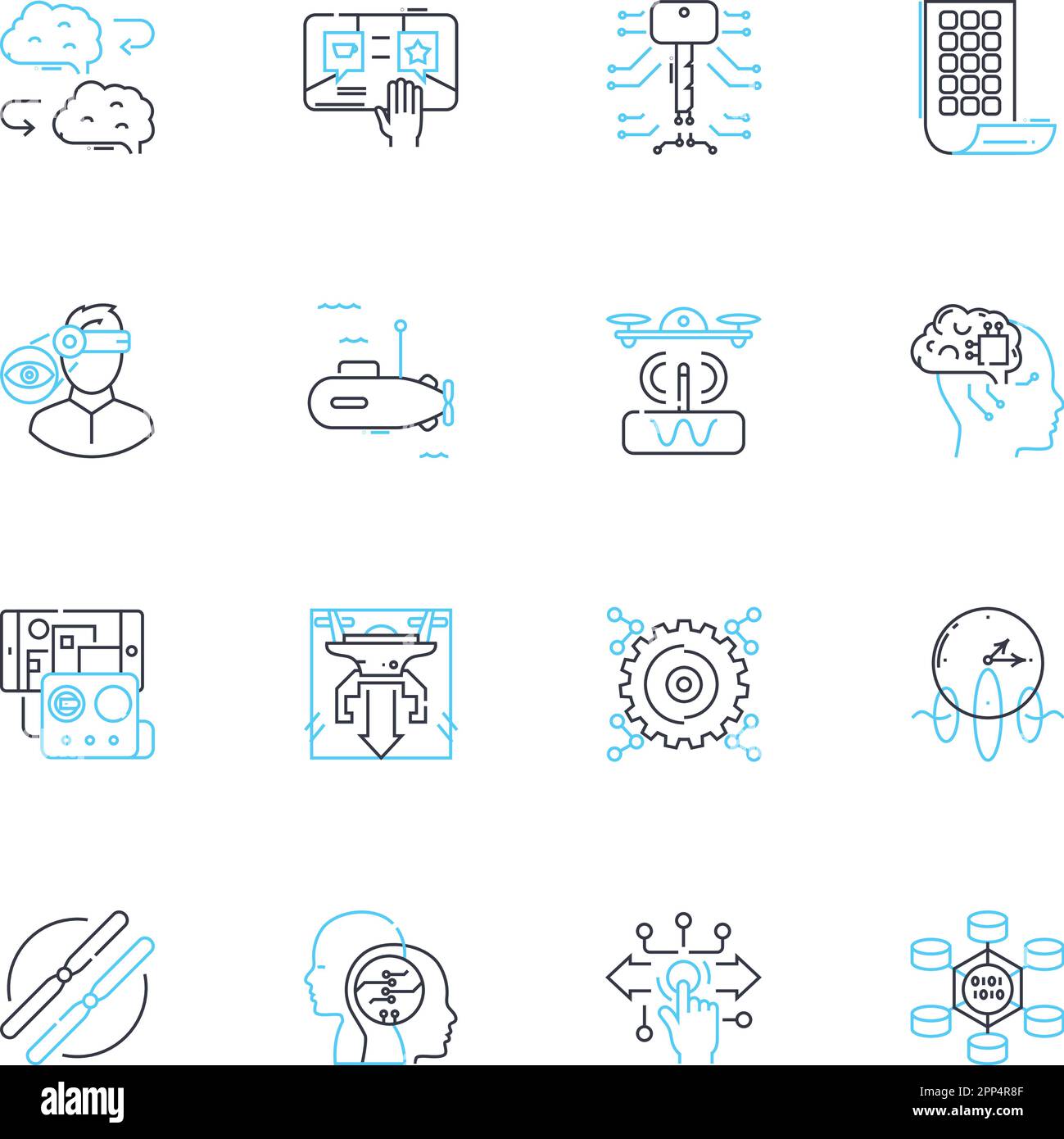 Digital transporting linear icons set. E-commerce, Virtual, Online ... Digital transporting linear icons set. E-commerce, Virtual, Online ...