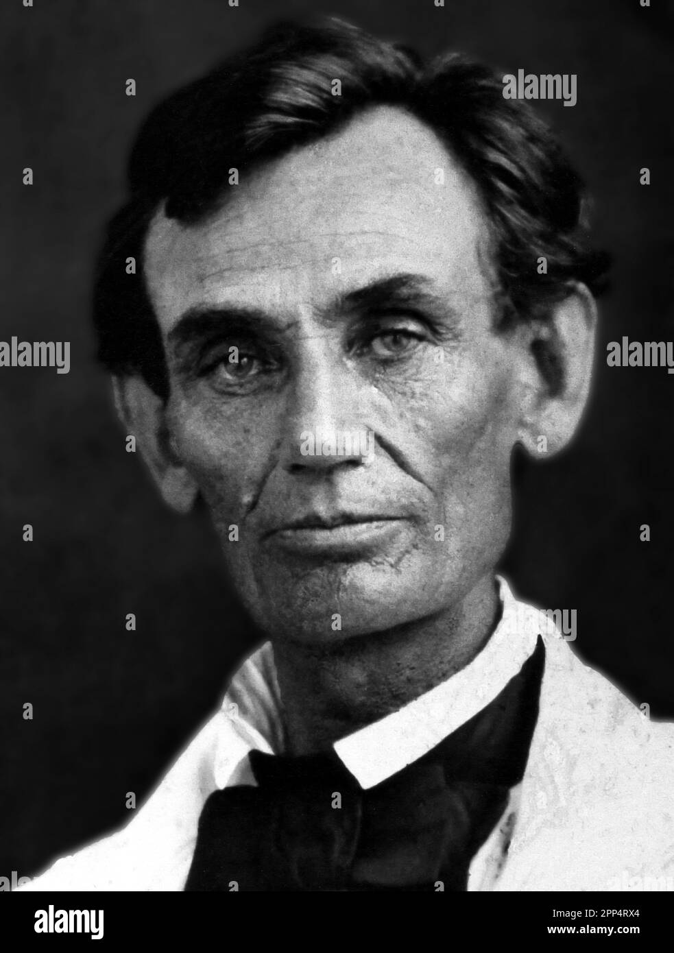 Portrait of Abraham Lincoln Stock Photo - Alamy