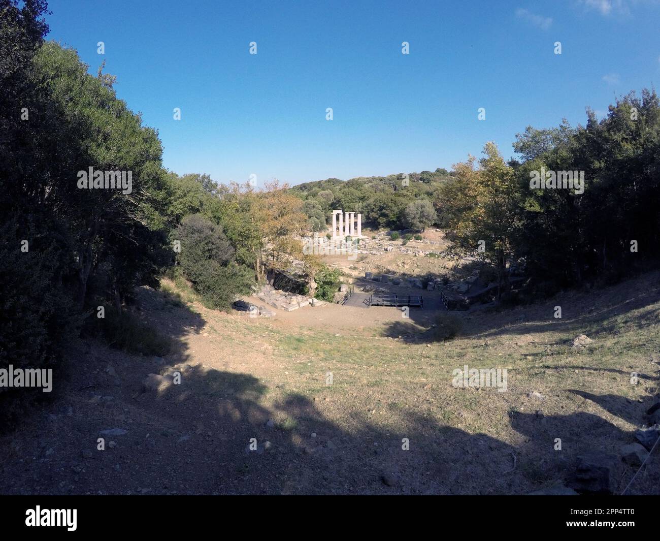 Samothrace temple complex hi-res stock photography and images - Alamy