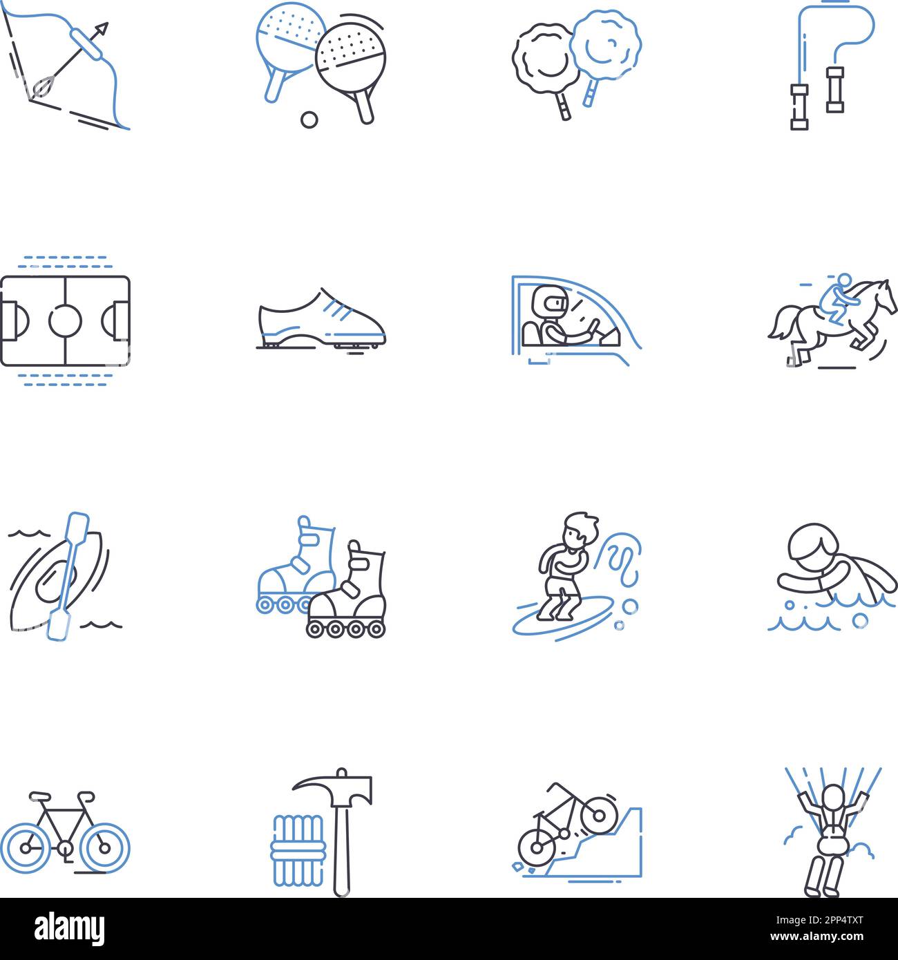 Ensemble line icons collection. Group, Collective, Team, Band, Choir ...