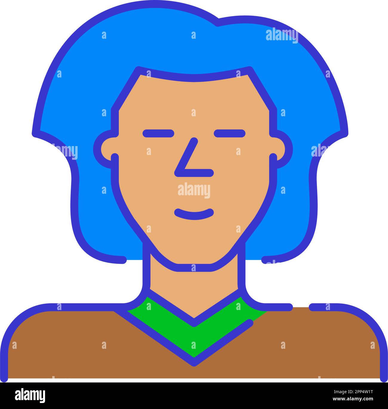 Pale skinned Stock Vector Images - Alamy