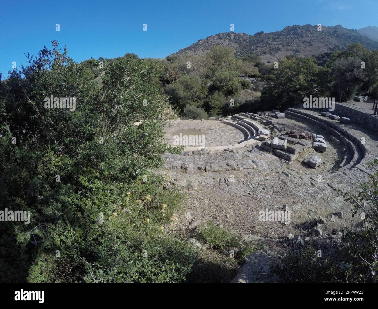 Samothrace island temple hi-res stock photography and images - Alamy