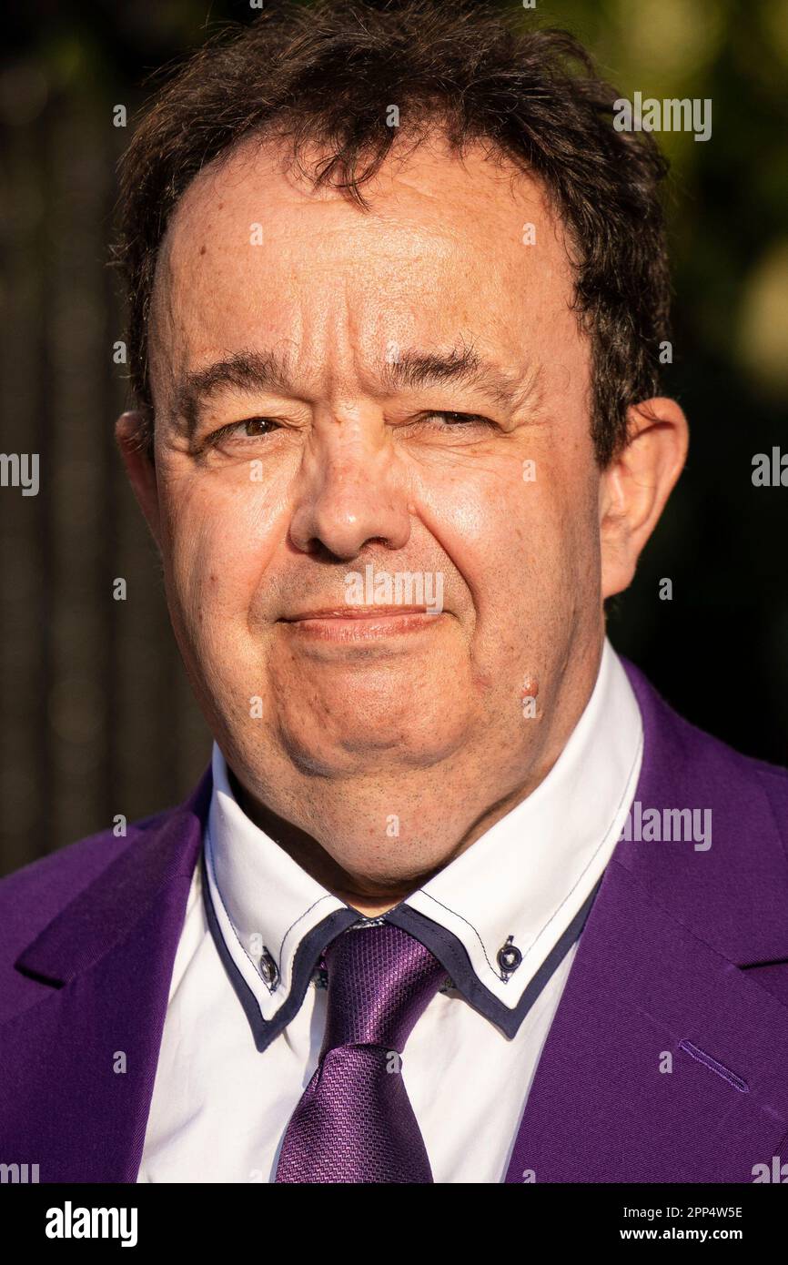 Hugh Sachs poses for photographers upon arrival at the premiere of the ...