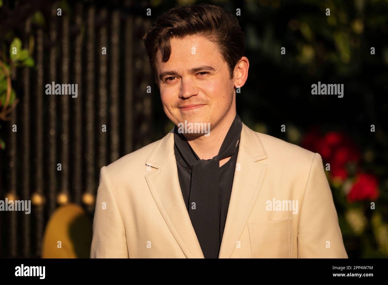 Sam Clemmett poses for photographers upon arrival at the premiere of ...