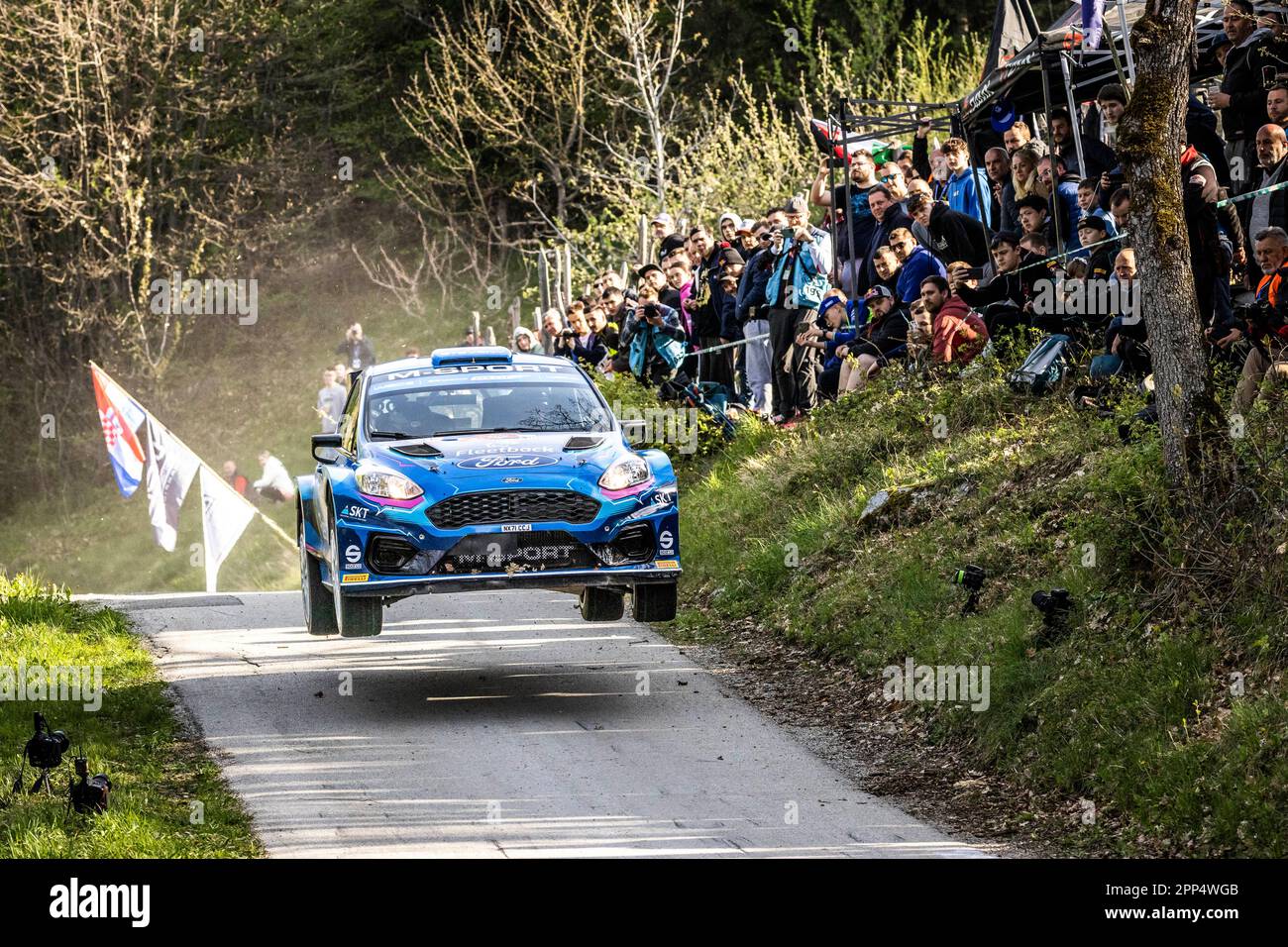 Zagreb, Croatie. 22nd Apr, 2023. 28 Grégoire MUNSTER (LUX), Louis LOUKA ...
