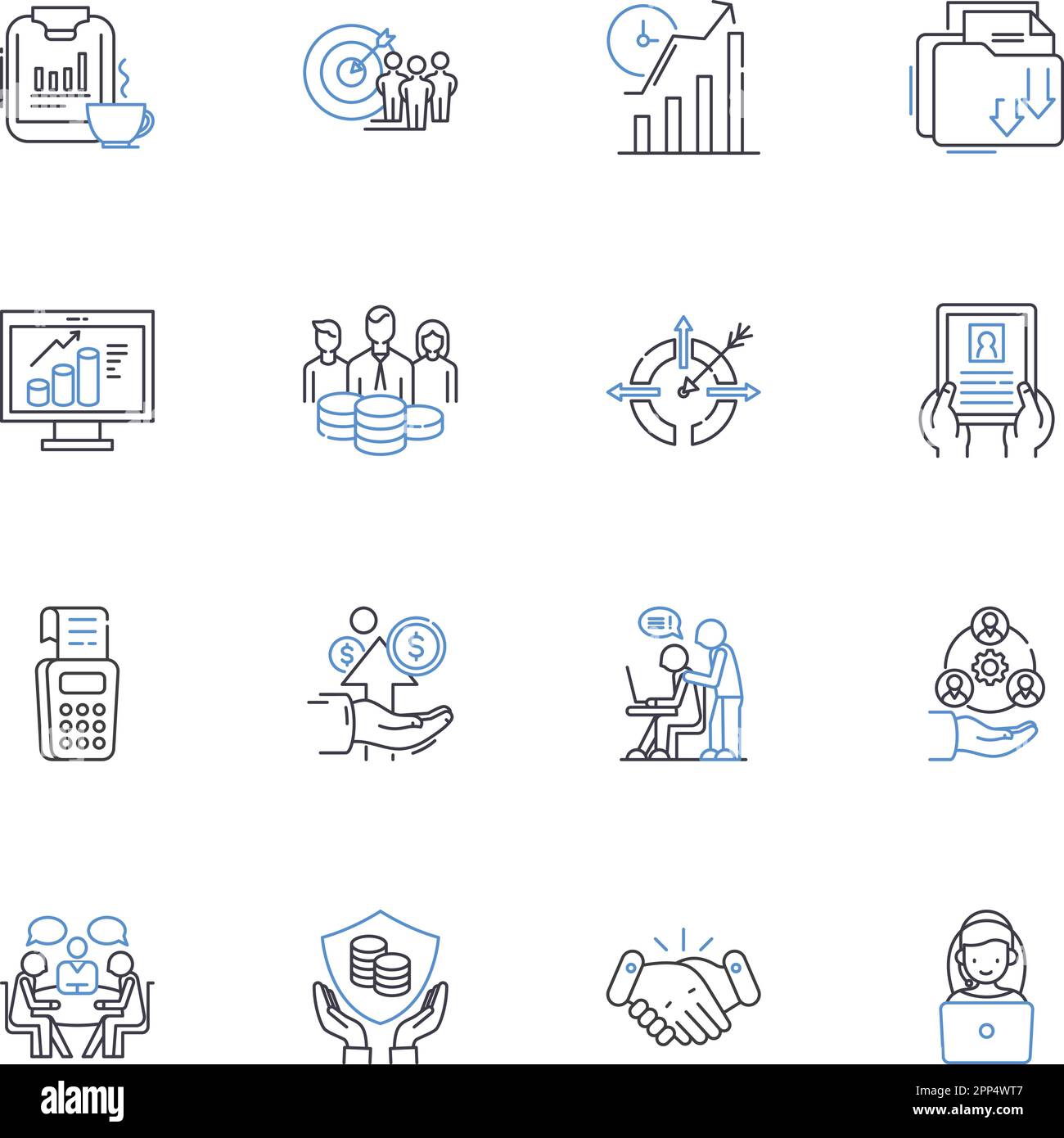 Operation line icons collection. Strategy, Mission, Plan, Execution ... Operation line icons collection. Strategy, Mission, Plan, Execution ...