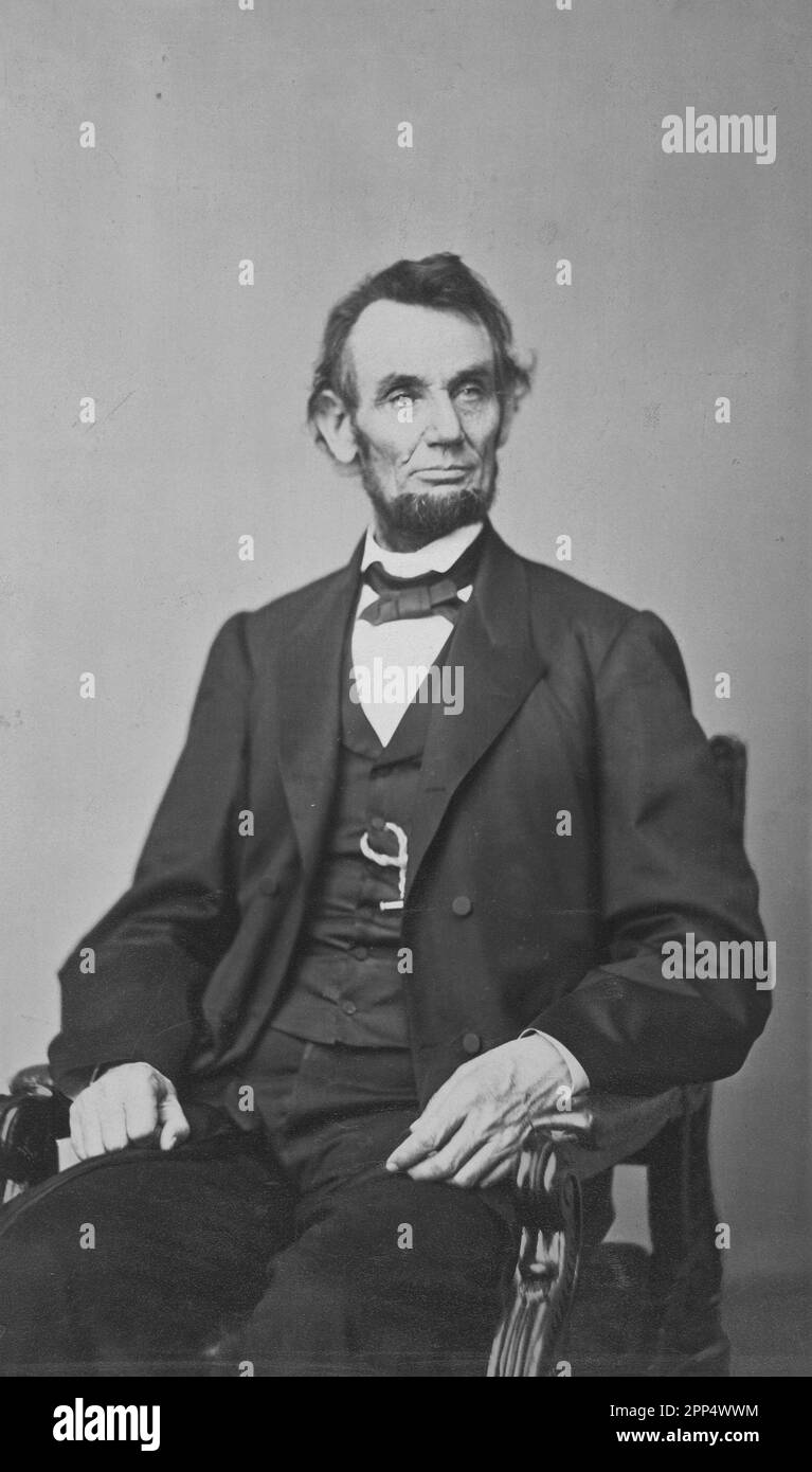 Lincoln 1864 Black and White Stock Photos & Images - Alamy