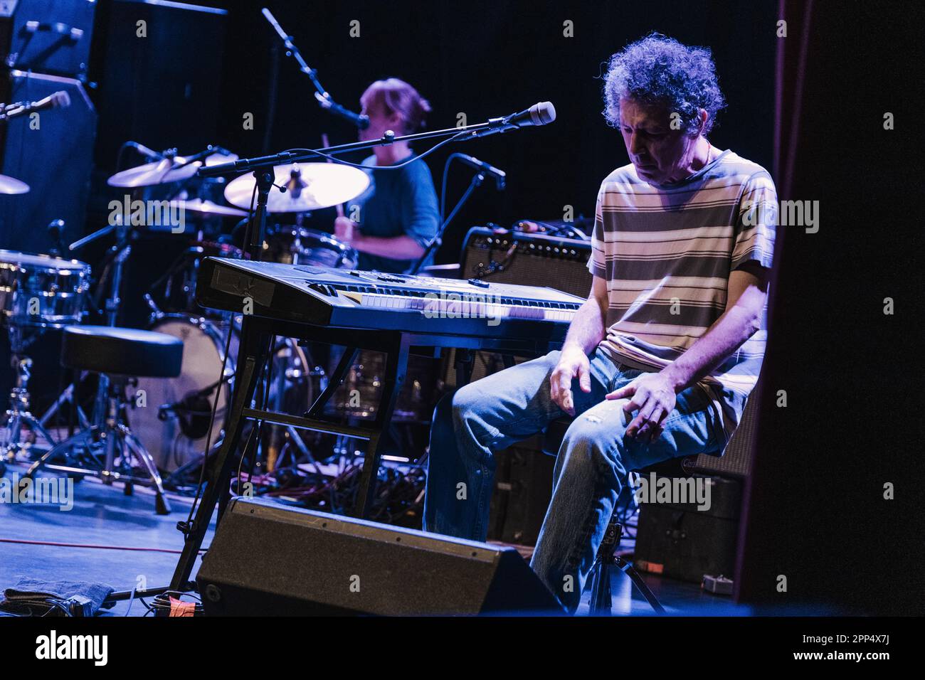 Copenhagen, Denmark. 21st Apr, 2023. The American indie rock band Yo La ...