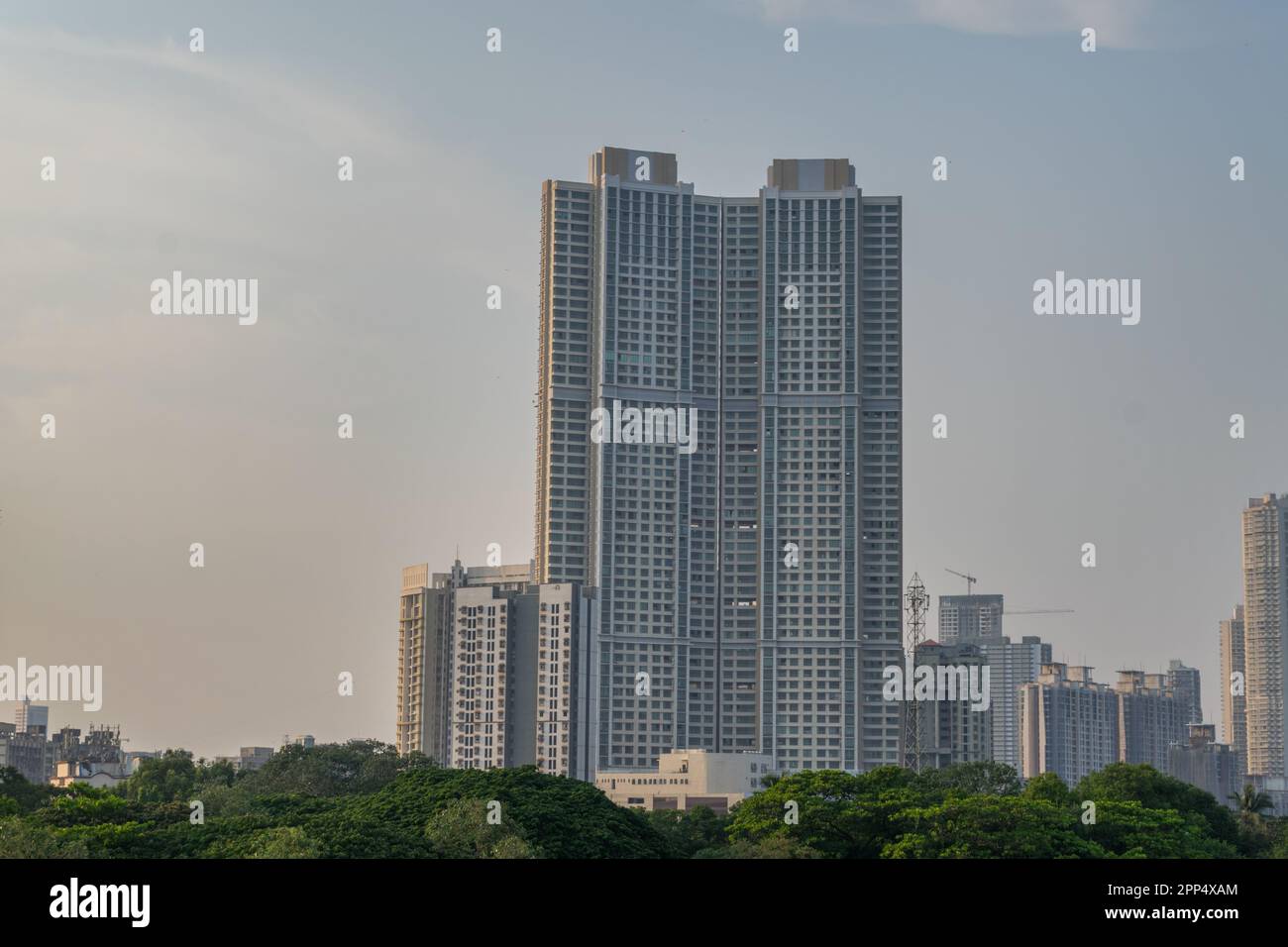 Modern city high rise skyscraper buildings during daytime in Mumbai ...