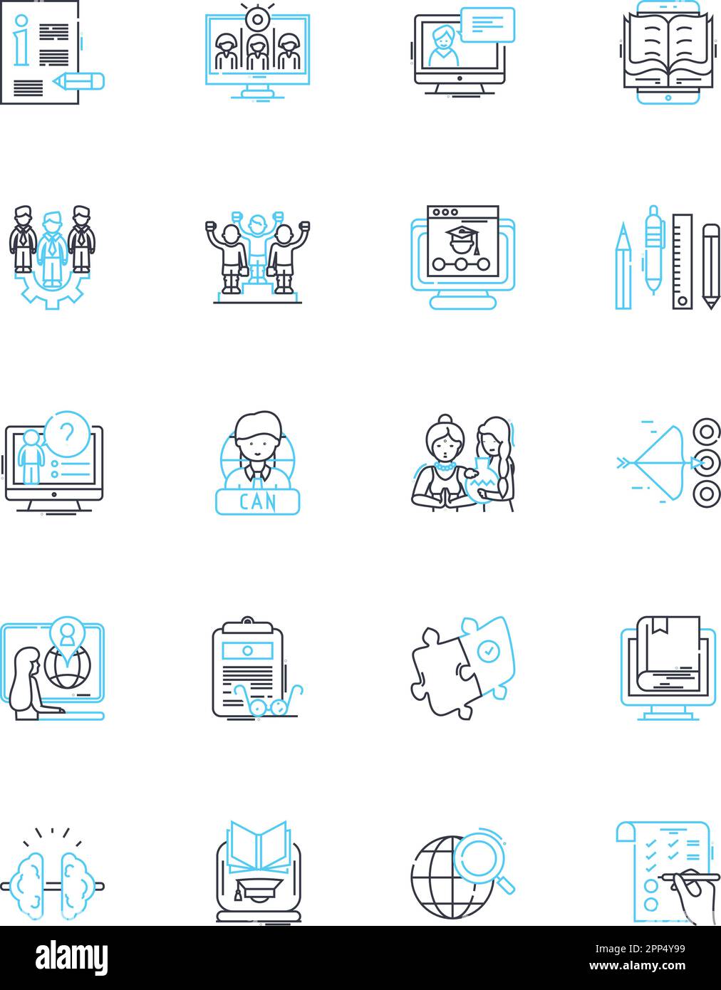 Internet Lecture linear icons set. Connectivity, Streaming, Webinars, E ... Internet Lecture linear icons set. Connectivity, Streaming, Webinars, E ...