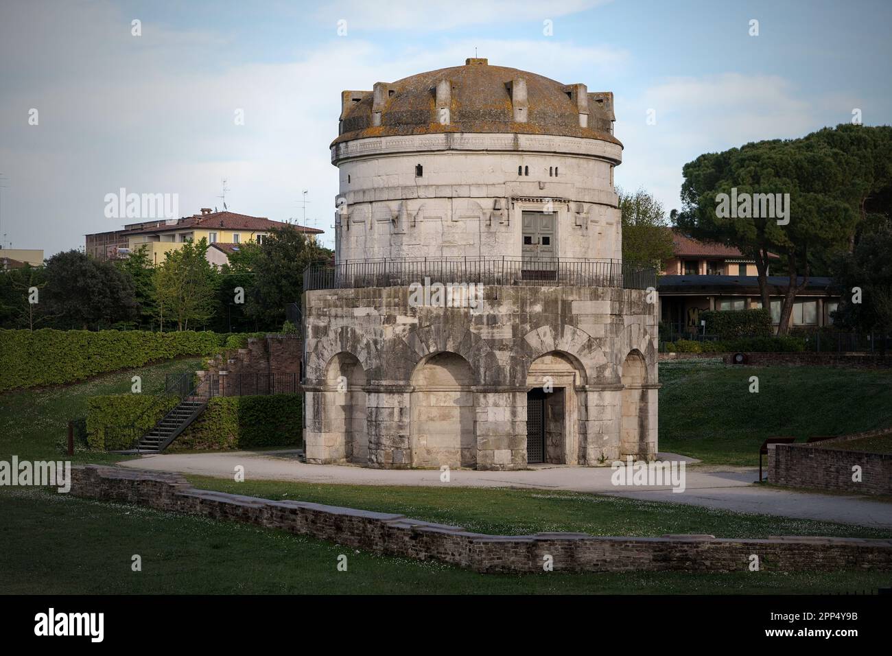 Mausoleo di Teodorico, located in Ravenna (Italy Stock Photo - Alamy