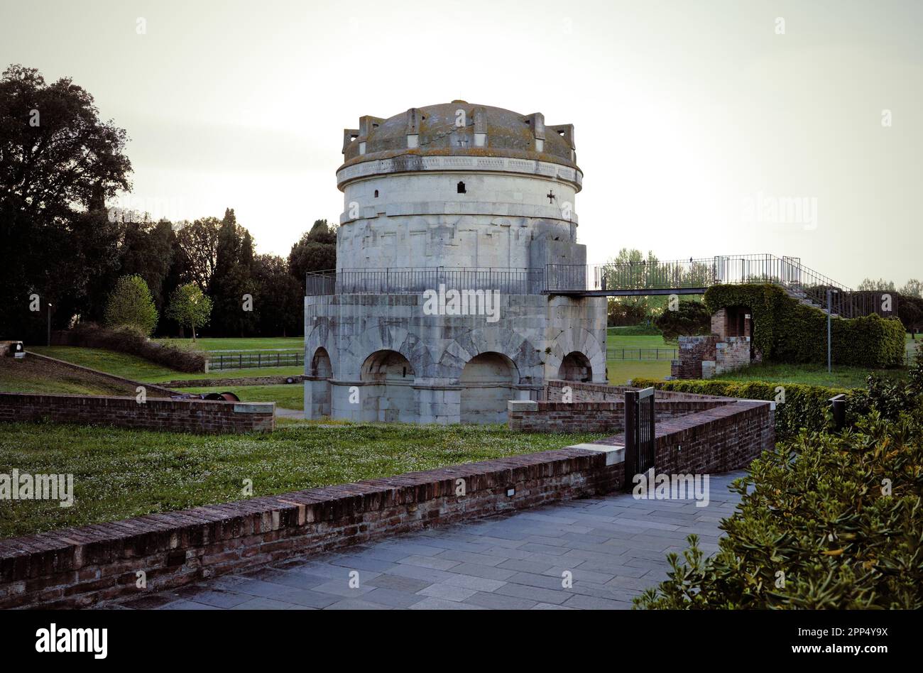 Mausoleo di Teodorico, located in Ravenna (Italy Stock Photo - Alamy