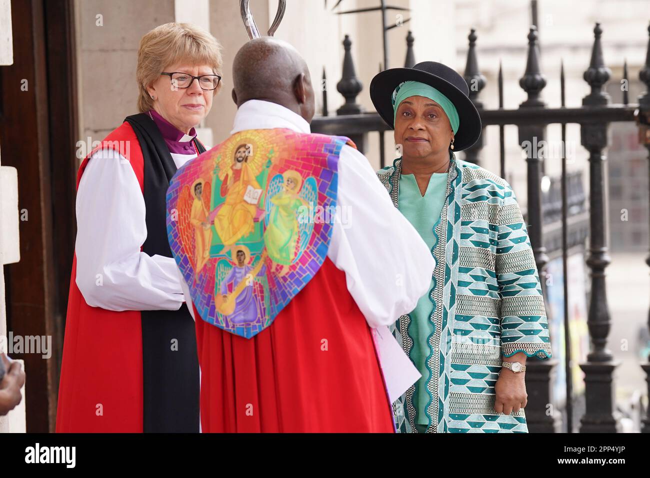 Baroness Doreen Lawrence attends a memorial service at St Martin-in-the ...