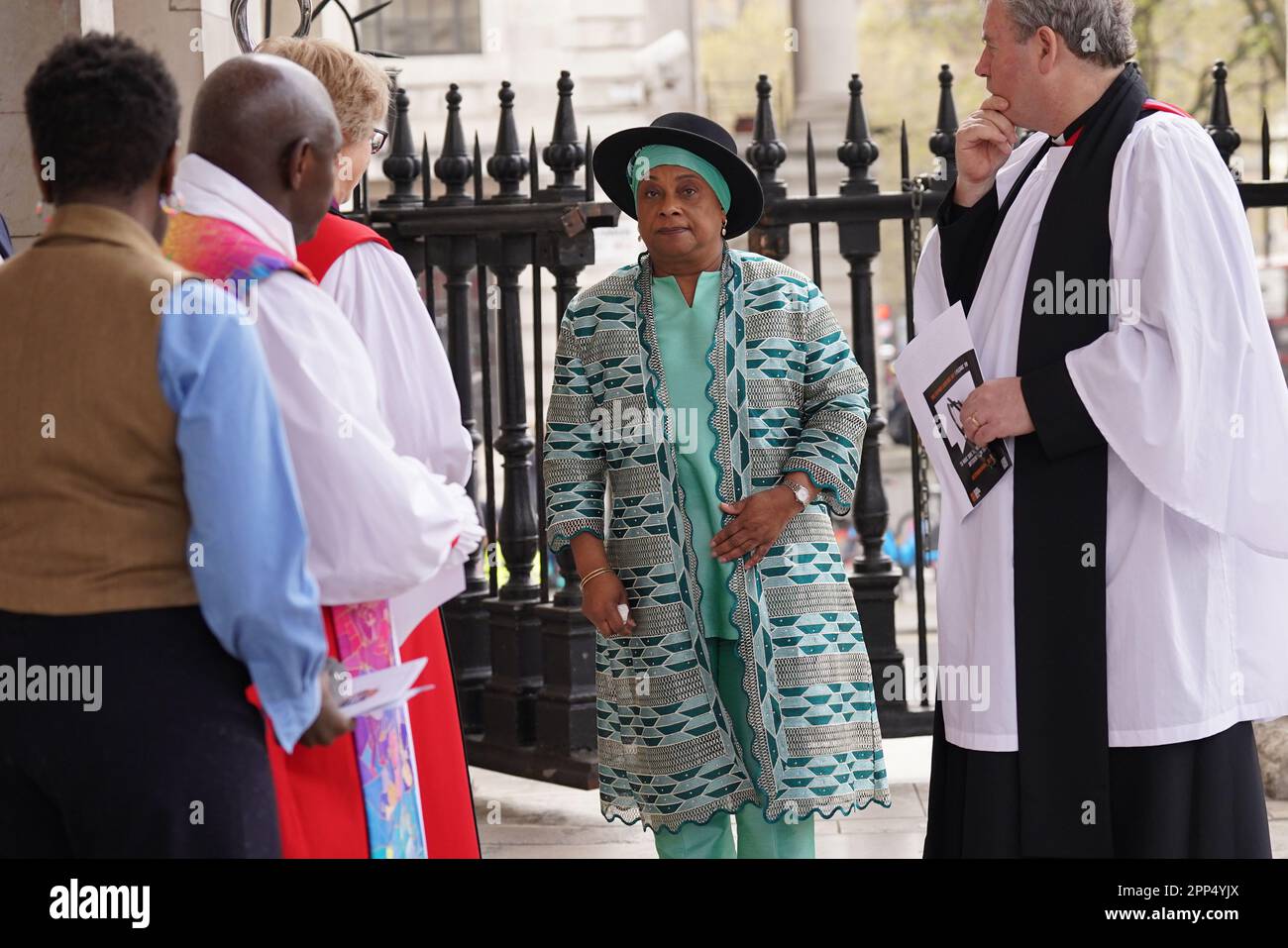 Baroness Doreen Lawrence attends a memorial service at St Martin-in-the ...