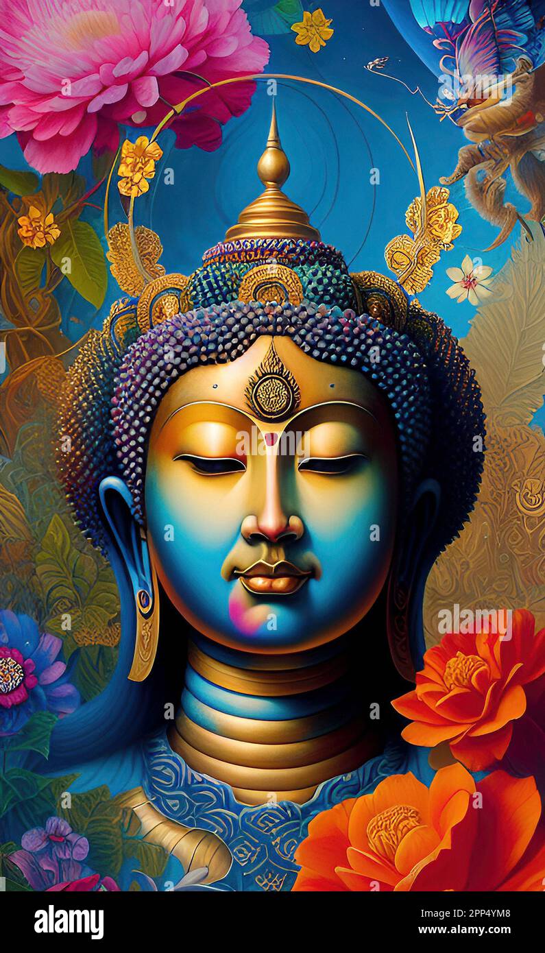 Contemporary buddha art hi-res stock photography and images - Alamy