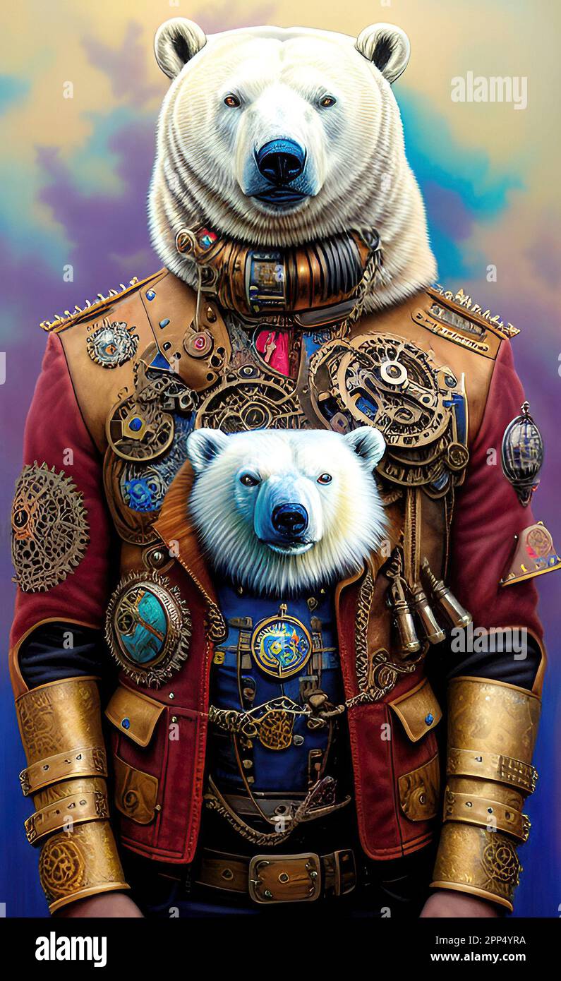 Polar bear surreal hi-res stock photography and images - Alamy