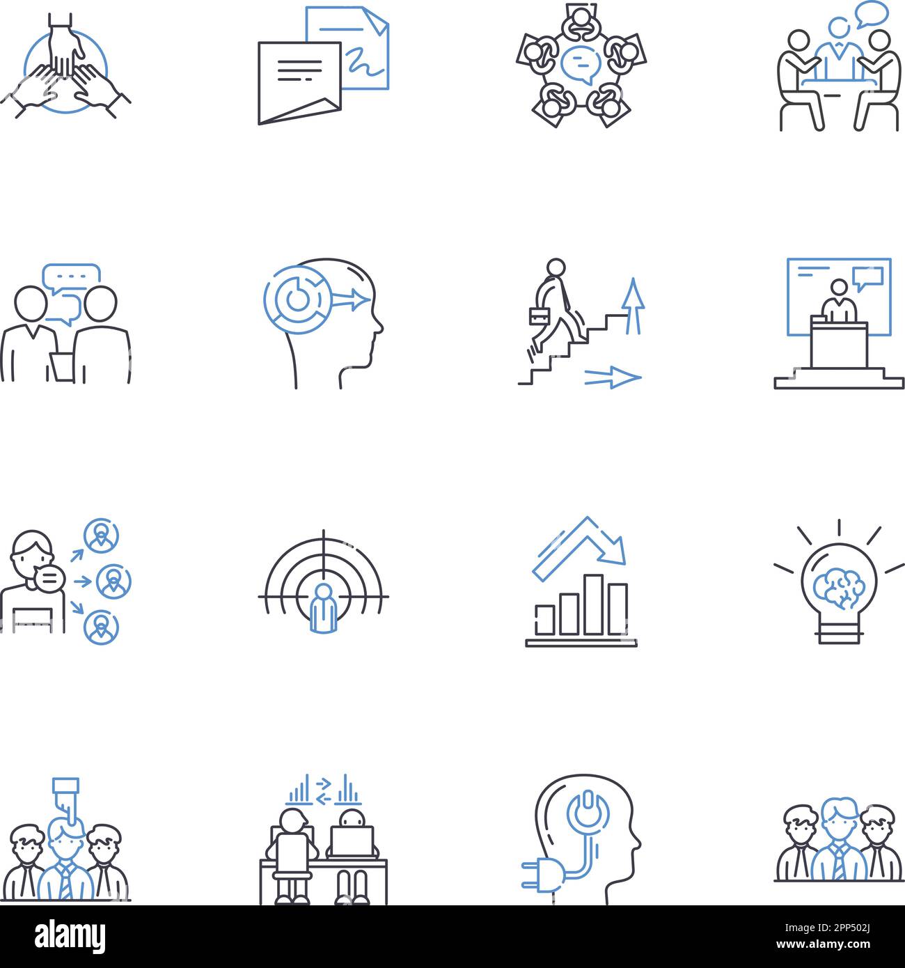 Coordinated actions Stock Vector Images - Alamy