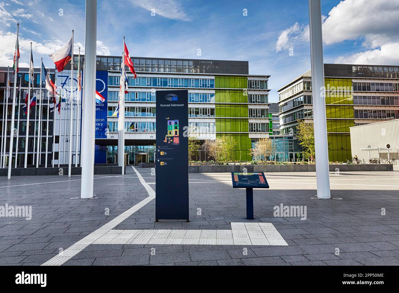 Konrad Adenauer Complex, European Parliament, EU Parliament, European ...