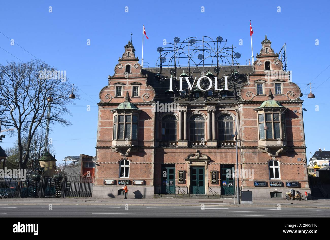 Copenhagen /Denmark/22 April 2023/ H:C Andersen castle building is part ...
