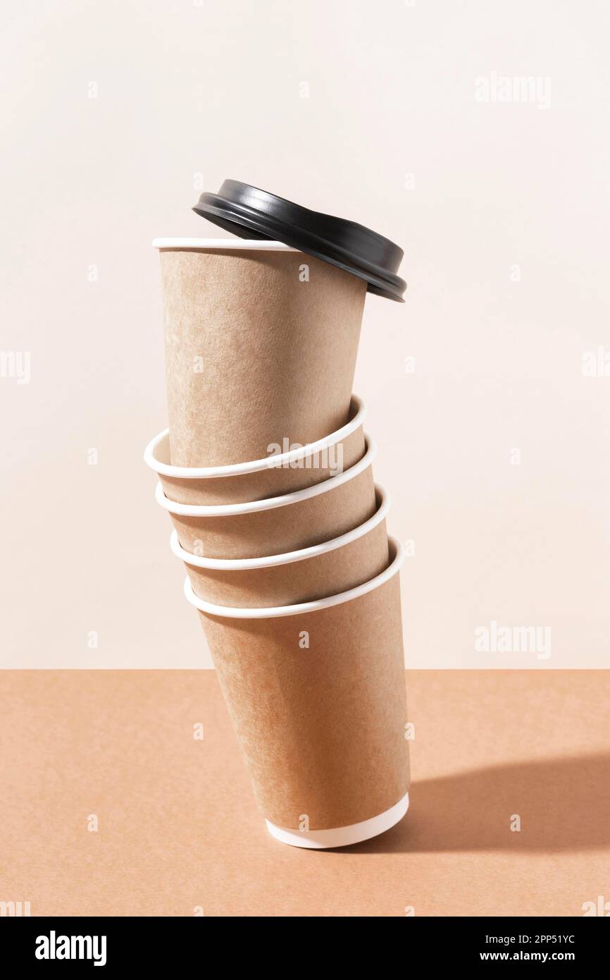 Cardboard cups hi-res stock photography and images - Alamy