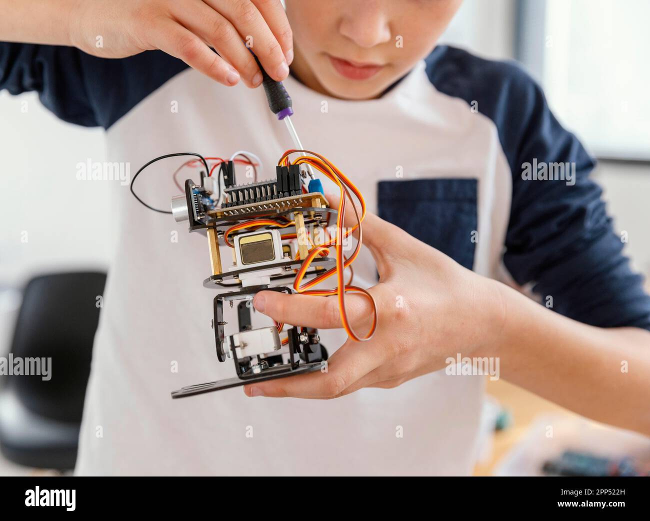 Communicative robots hi-res stock photography and images - Alamy