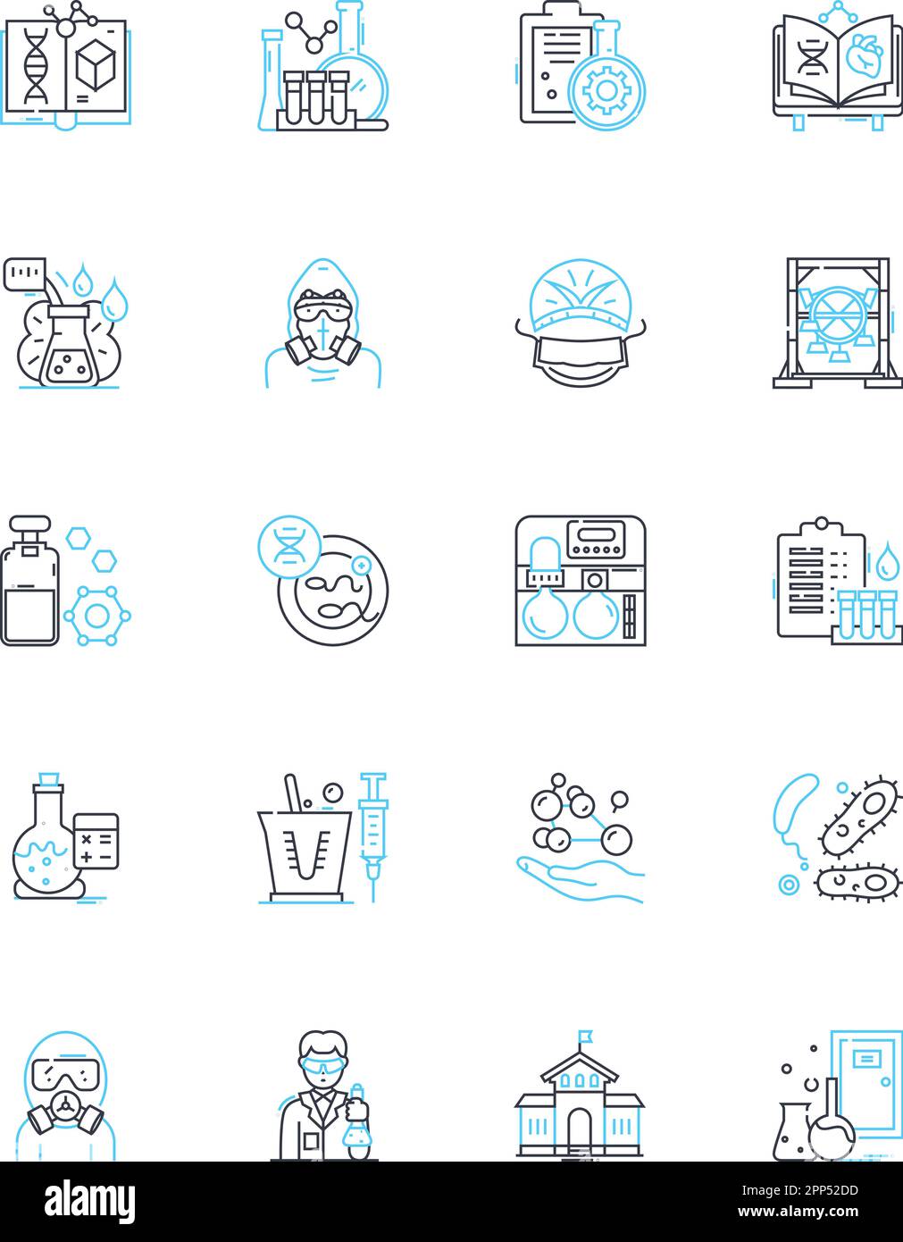 Social science linear icons set. Anthropology, Sociology, Economics ...