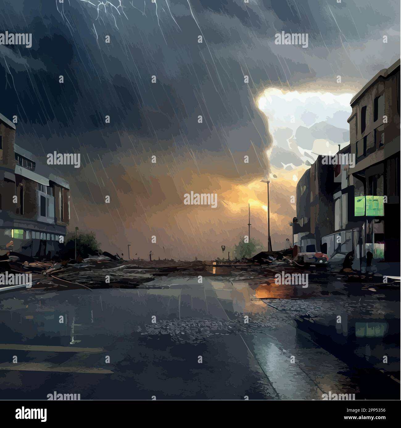 Dark zone ocean Stock Vector Images - Alamy